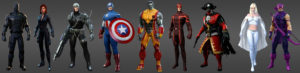 Marvel Heroes Art Direction - Josh Book - Animation Director / Art ...